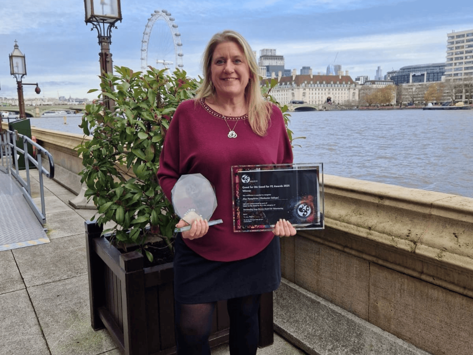 Lisa Humphries Celebrated for Outstanding Volunteering Work at National ...
